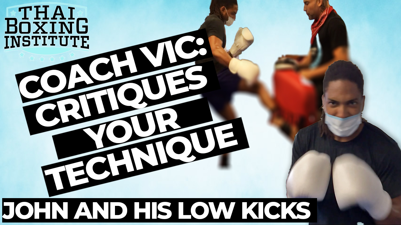 How to Teach Low Kicks and Low Kick Combos | Coaching Breakdown - Thai ...